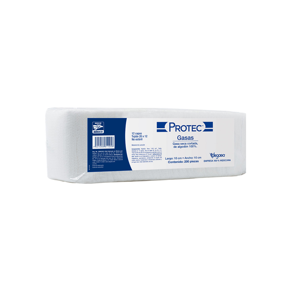 GASAS 10cm x 10 cm PROTEC – Veli Medical